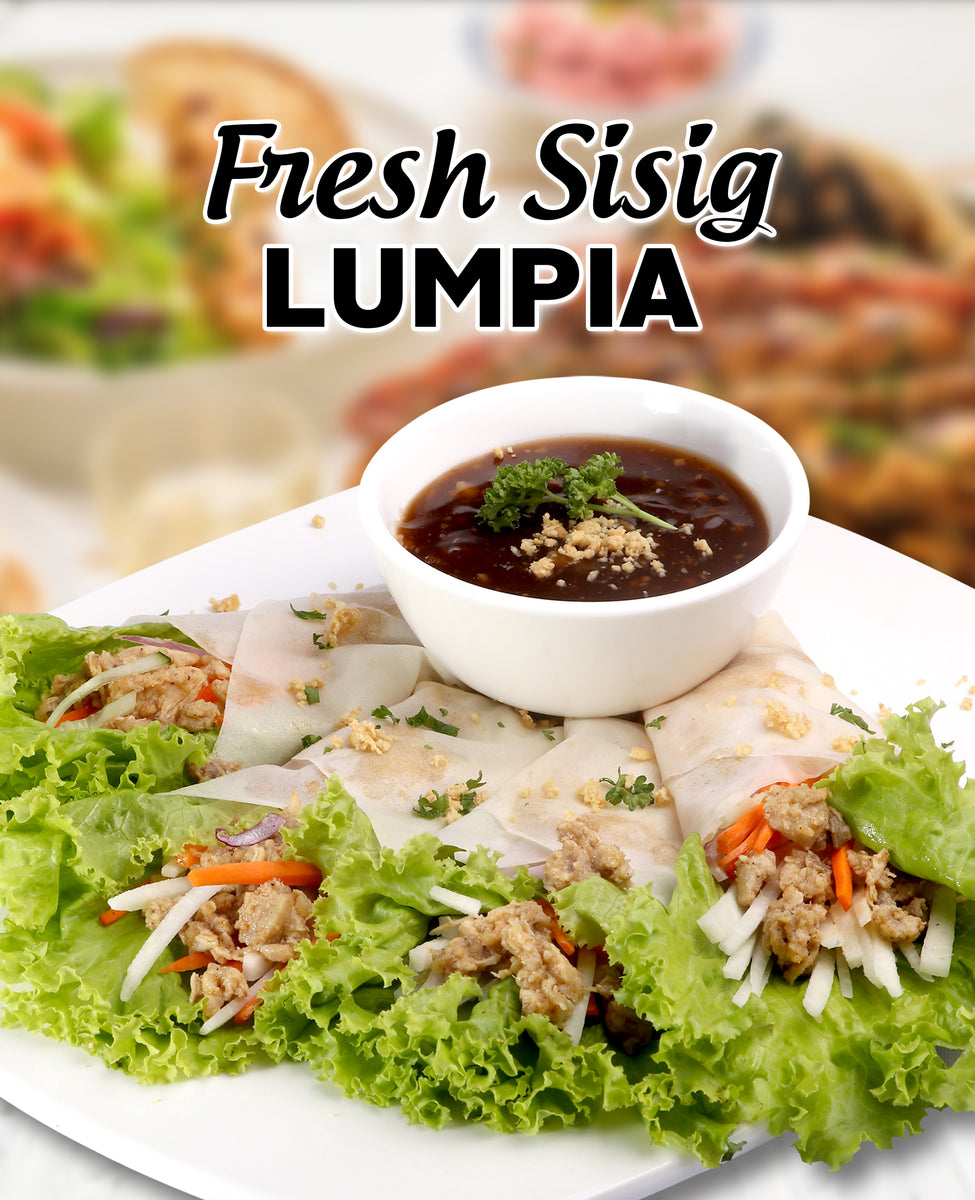 Fresh Sisig Lumpia Recipe – Fresh Options