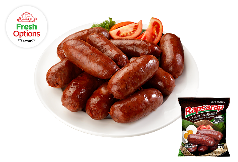 Batutay Longganisa 250G – Fresh Options