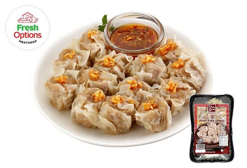 Pinoy Pork Siomai 168g – Fresh Options
